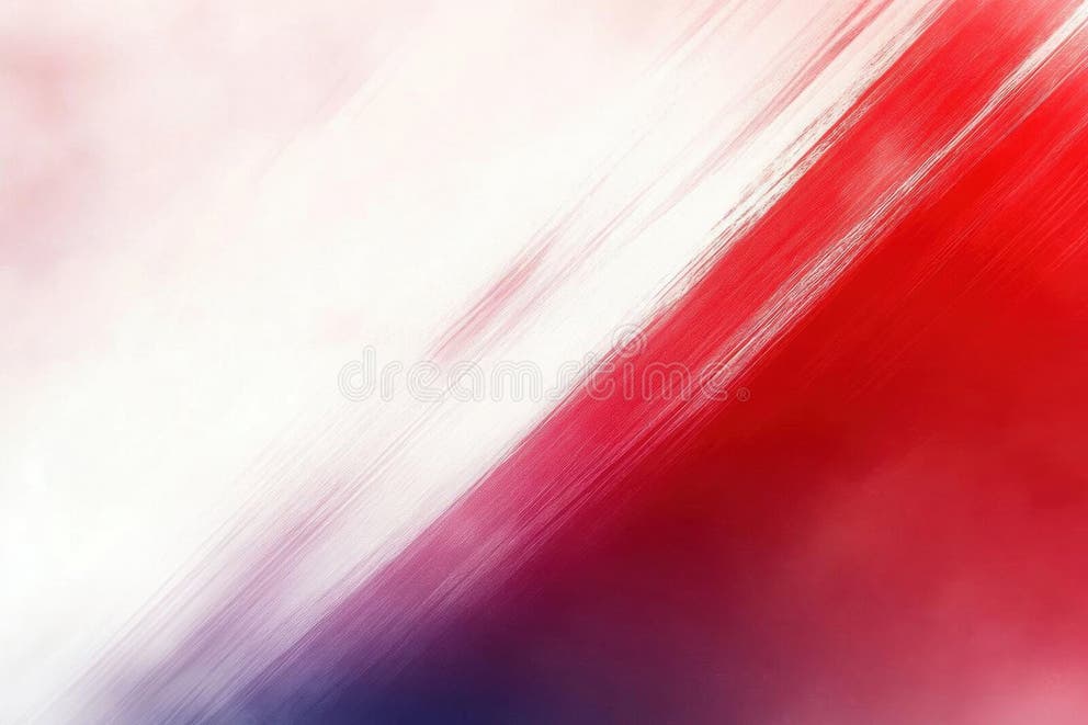Abstract Red, White, and Blue Gradient Background with Diagonal ...