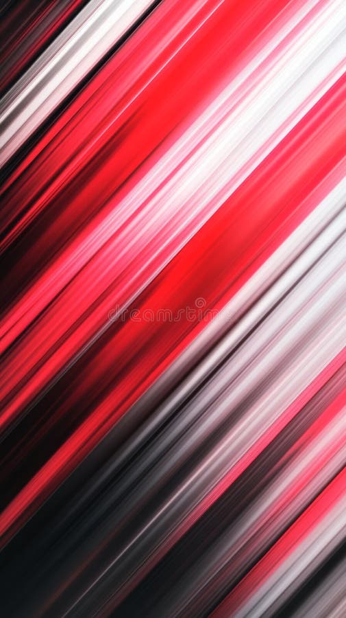 Abstract Red and White Diagonal Light Streaks Pattern, Futuristic ...