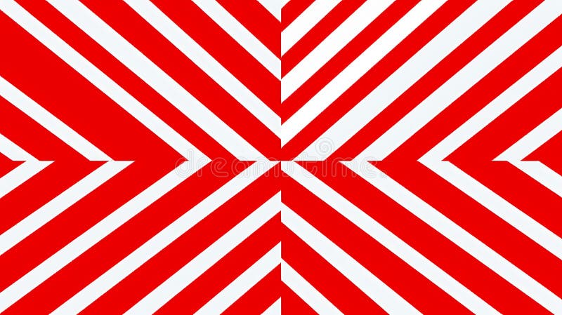 Abstract Red and White Diagonal Stripe Pattern Stock Illustration ...