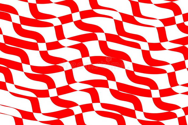 Abstract Red and White Geometric Shapes Background Vector. Stock Vector ...
