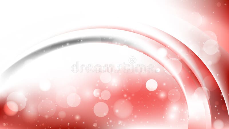 Abstract Red and White Lights Background Image Stock Vector ...