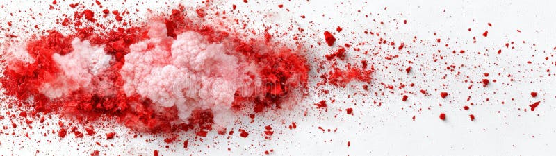 Abstract Red and White Paint Splatter Background Stock Illustration ...