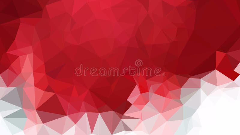 Abstract Red and White Polygon Background Template Graphic Stock Vector ...