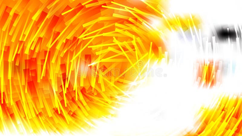 Abstract Red White and Yellow Random Circular Striped Lines Background ...