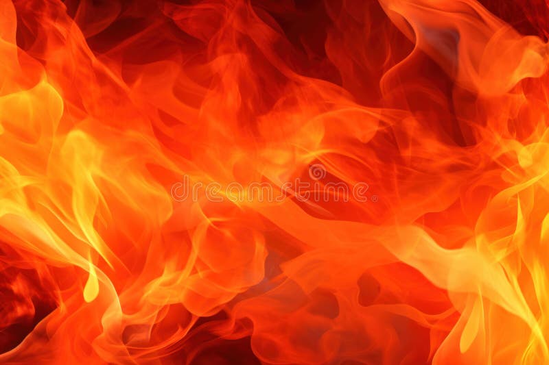 Abstract Red and Yellow Background. Blaze Fire Flame Texture Stock ...