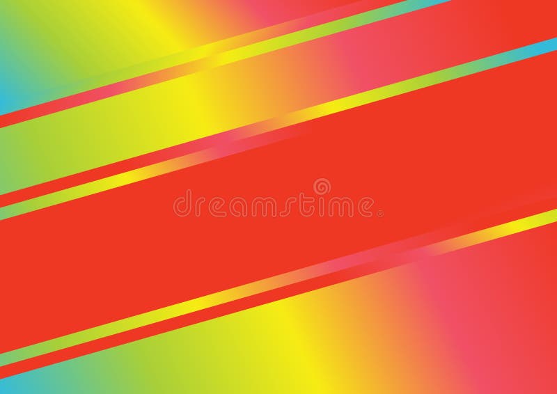 Abstract Red Yellow and Blue Gradient Background Stock Vector ...