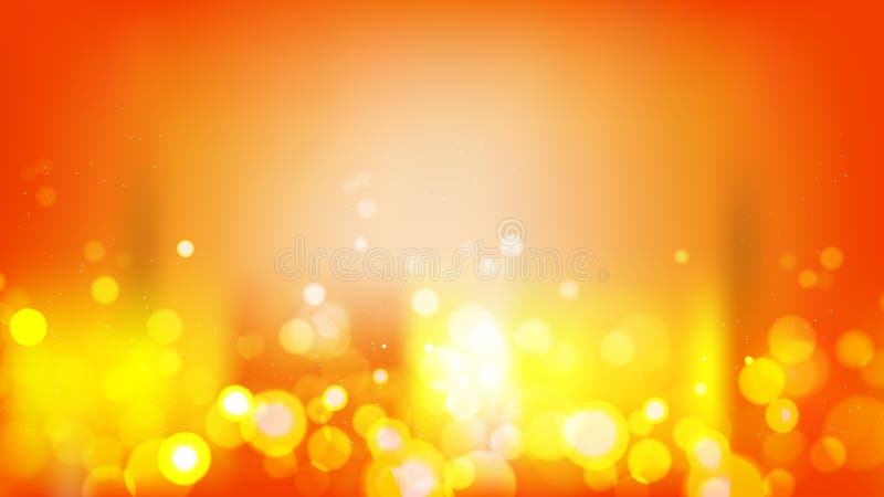Abstract Red and Yellow Blurred Lights Background Vector Stock ...
