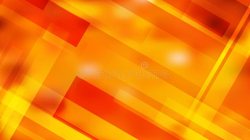 Abstract Red and Yellow Lines Stripes and Shapes Background Vector ...