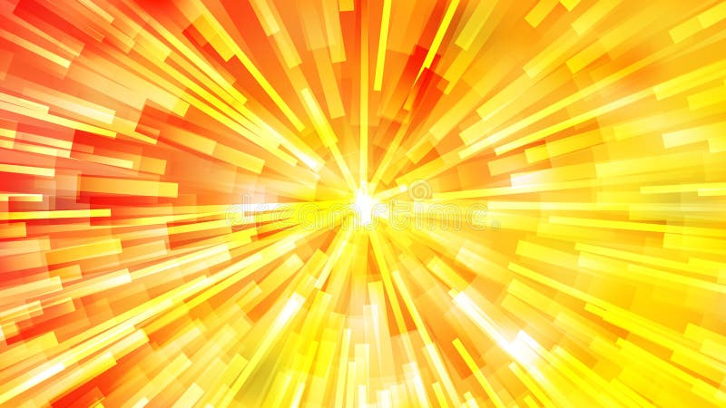 Abstract Red and Yellow Radial Explosion Background Stock Vector ...