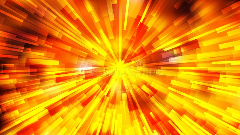 Abstract Red and Yellow Radial Sunburst Background Stock Vector ...