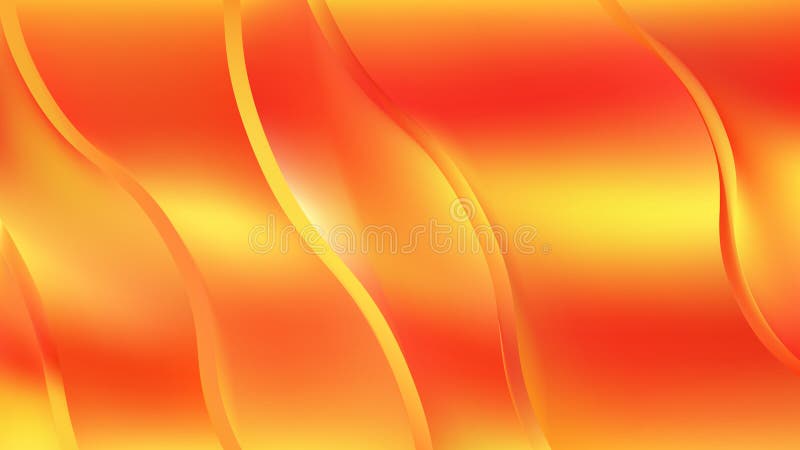 Abstract Red and Yellow Wavy Background Design Stock Vector ...