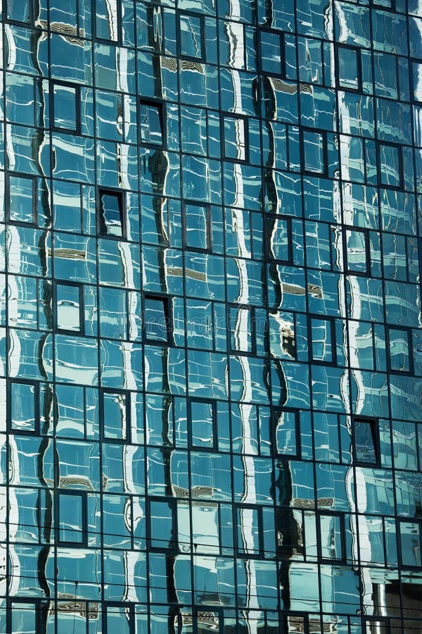 Abstract Reflections in Windows Background Stock Photo - Image of glass ...