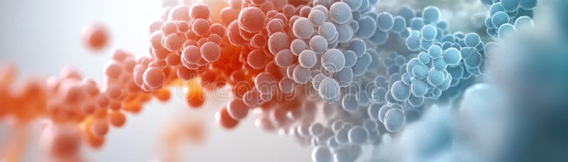 Abstract Rendering of Colorful Spheres Representing Scientific Concepts ...