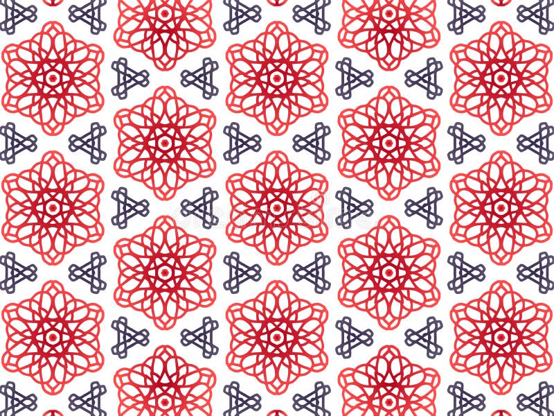 Abstract Repeat Backdrop with Lace Floral Ornament. Seamless Design for ...