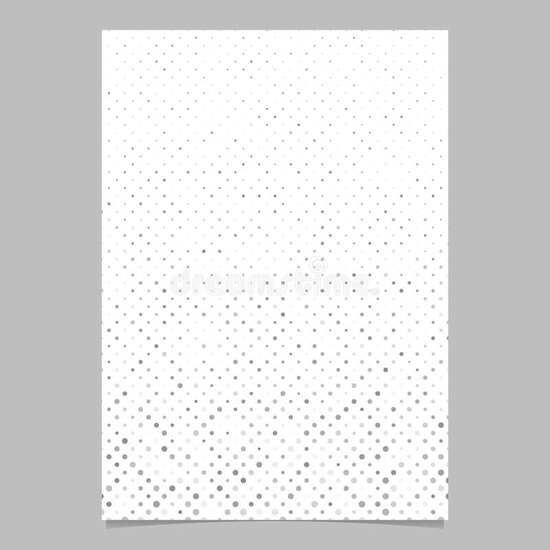 Abstract Repeating Circle Pattern Brochure Template Stock Vector Illustration Of Dots