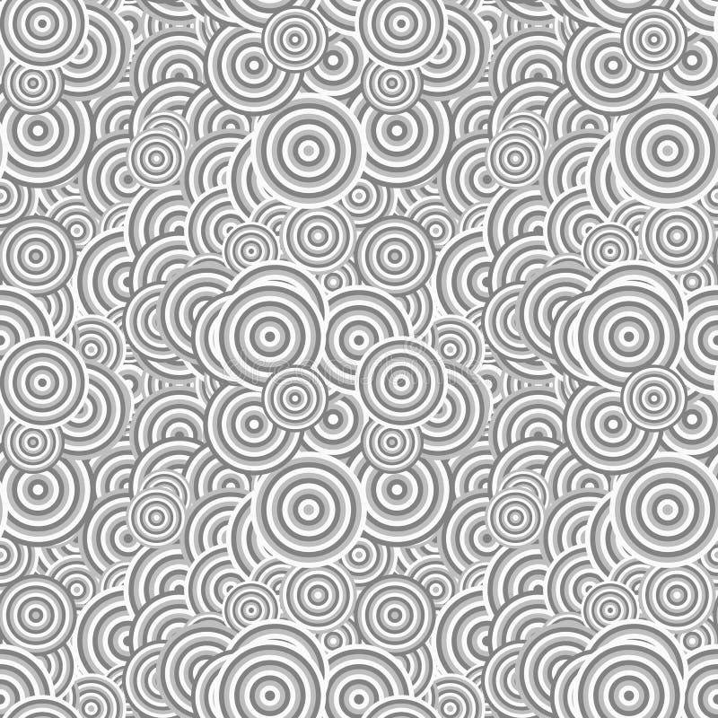 Abstract Repeating Circle Pattern Design Background Stock Vector ...