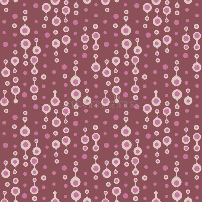 Abstract Repeating Drops. Vector Spotty Seamless Pattern Stock Vector ...