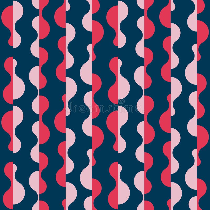 Abstract Repeating Drops. Vector Spotty Seamless Pattern Stock Vector ...