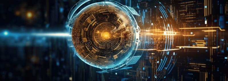 Abstract Representation of Artificial Intelligence Stock Illustration ...