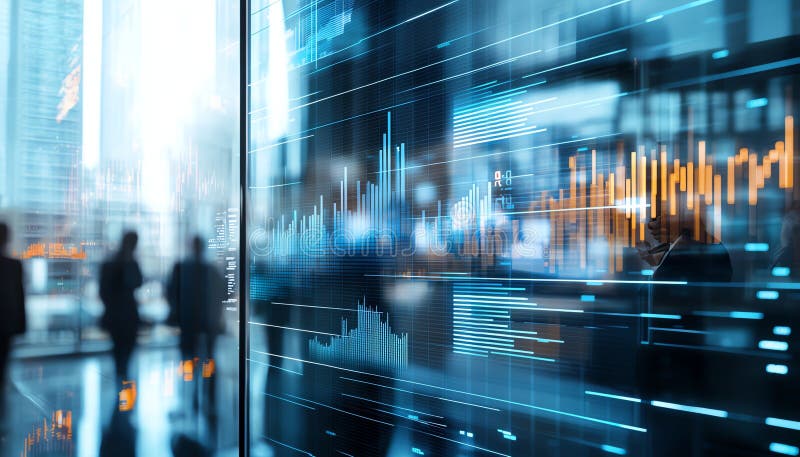 An Abstract Representation of Business Growth and Analytics Featuring ...