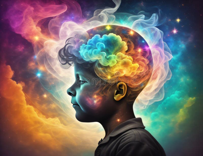 Abstract Representation of a Child S Mind and Internal Essence Using ...