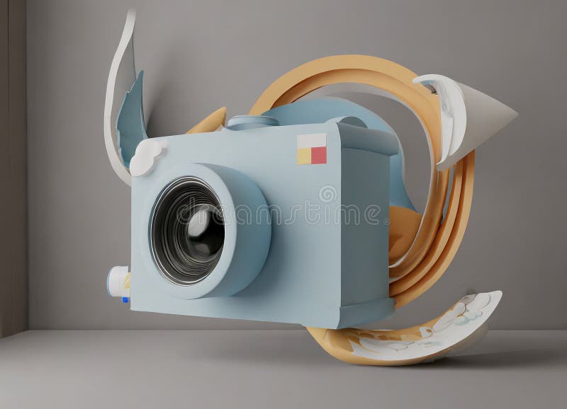 Abstract Representation of the Concept of Camera Using Dynamic Shapes ...