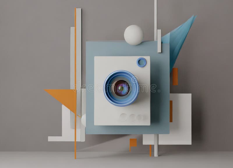 Abstract Representation of the Concept of Camera Using Dynamic Shapes ...