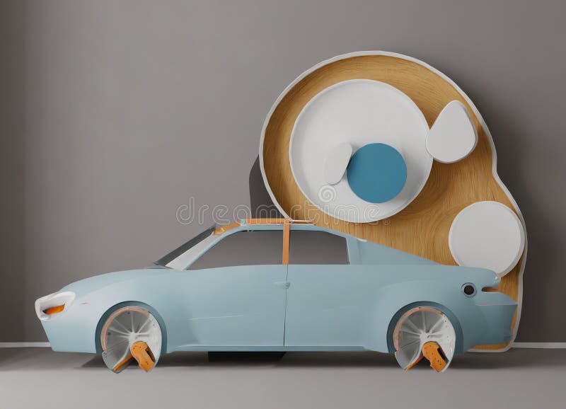 Abstract Representation of the Concept of Car Using Dynamic Shapes and ...