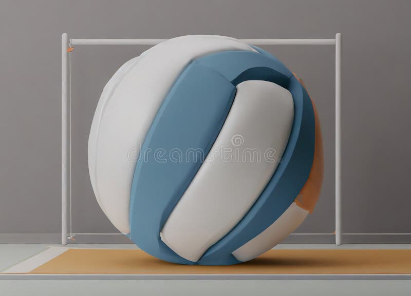 Abstract Representation of the Concept of Volleyball Using Dynamic ...