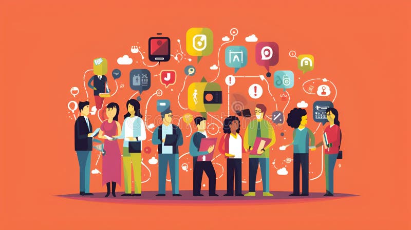 Network Interconnected Nodes Stock Illustrations – 676 Network ...