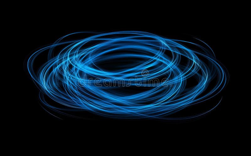 An Abstract Representation of a Cosmic Network Filled with Blue Points ...