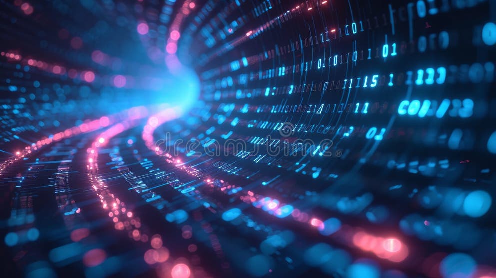 An Abstract Representation of Data Flow, with Streams of Binary Code ...