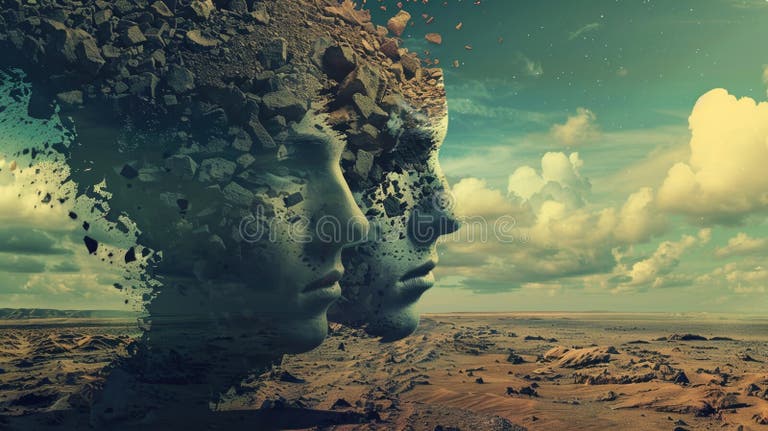 Abstract Representation of Dissociation through Surreal Human Form ...