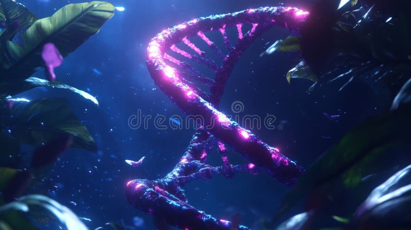 The Abstract Representation of DNA Strands is Transformed into a ...