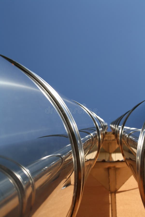 Abstract Representation of Domestic Pipes Stock Image - Image of duct ...