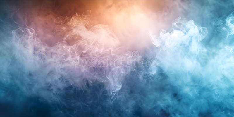 Abstract Representation of Dynamic Atmospheric Elements Such As Smoke ...