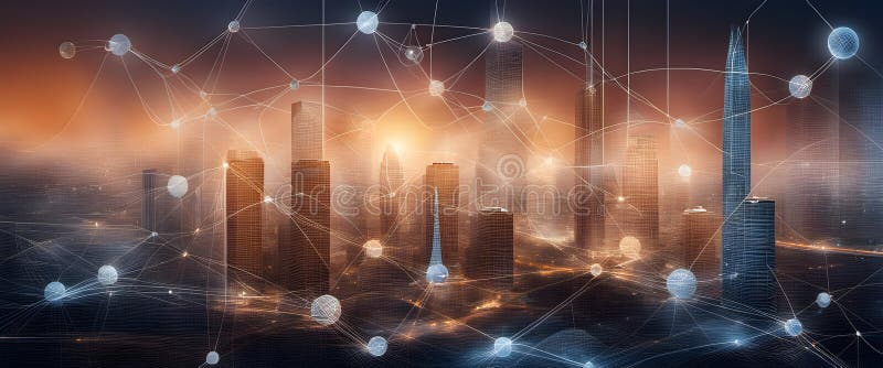 An Abstract Representation of a Dynamic, Interconnected Network of ...