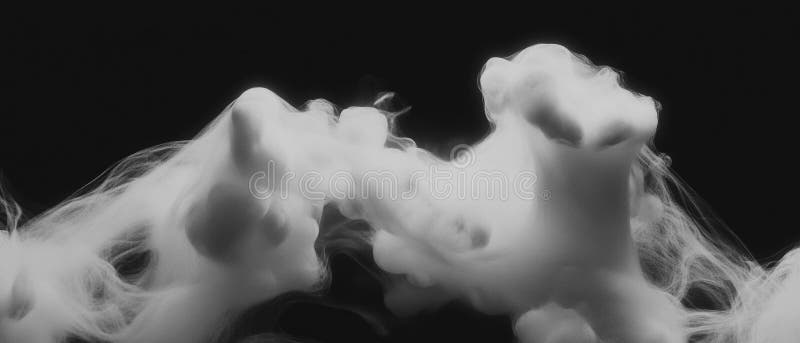 Abstract Representation of Dynamic Smoke Movement with Particles ...