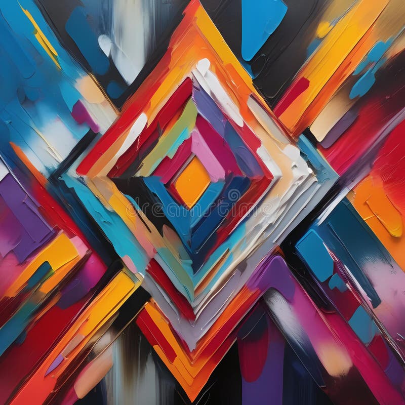 Abstract Representation of Emotions Expressed through a Vibrant and ...