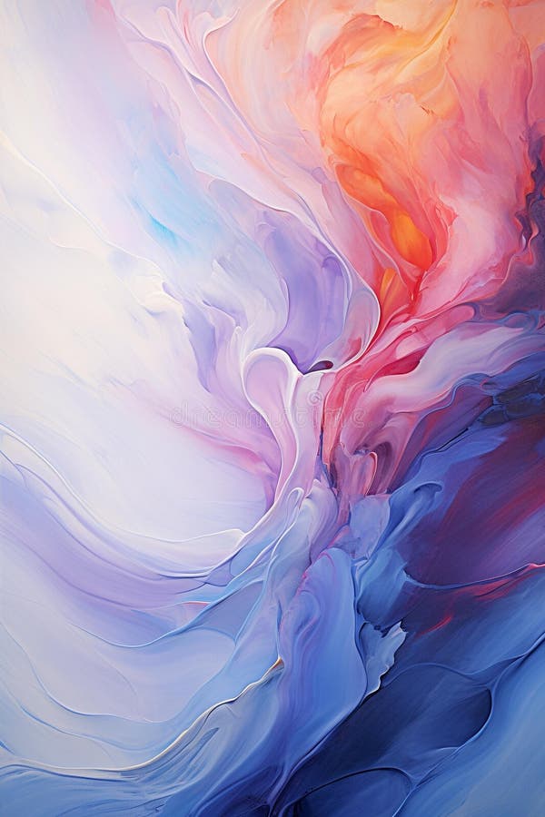 An Abstract Representation of Emotions or Feelings, Using Bold ...