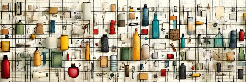 Abstract Representation Exploring Overconsumption through a Grid of ...