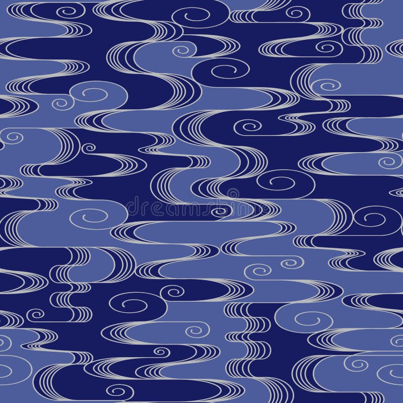 An Abstract Representation of the Flow of Water, Stock Vector ...