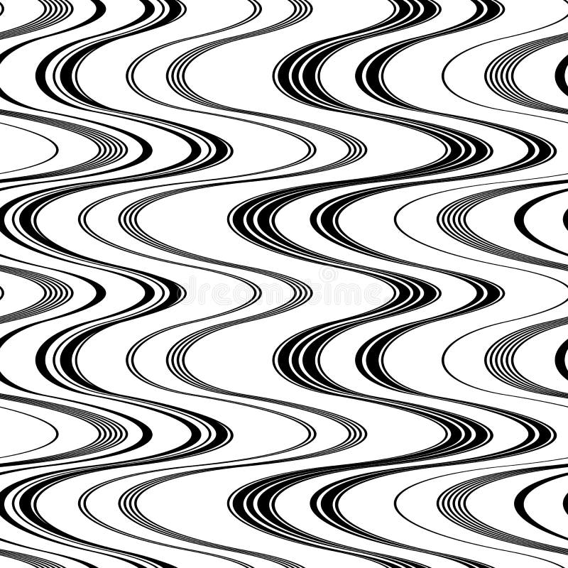 An Abstract Representation of the Flow of Water, Stock Vector ...