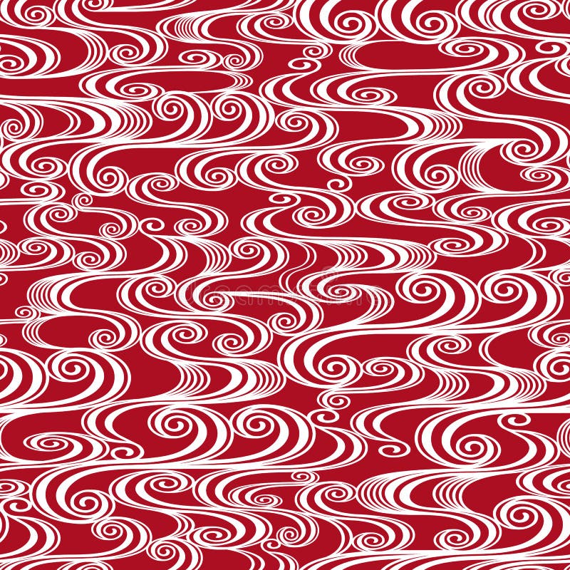 An Abstract Representation of the Flow of Water, Stock Vector ...