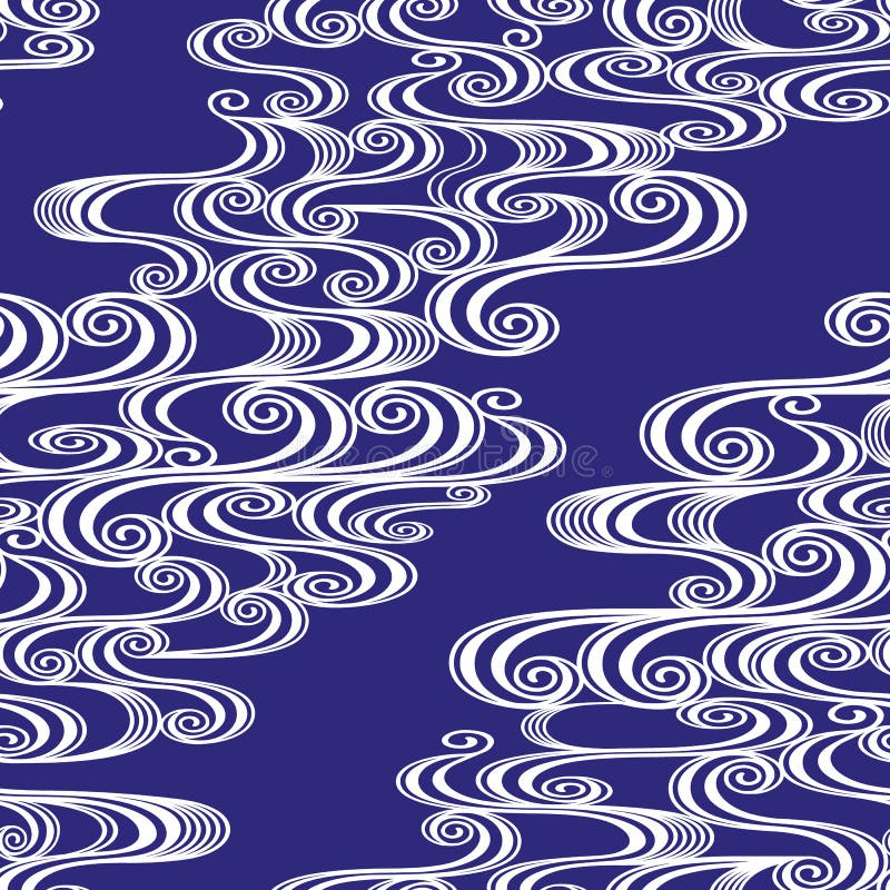 An Abstract Representation of the Flow of Water, Stock Vector ...