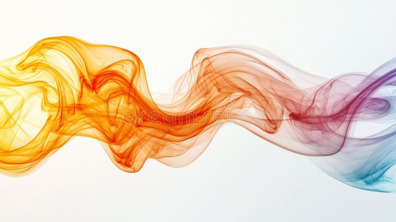 Dynamic Flowing Colors Abstract Space Digital Art Vibrant Environment ...