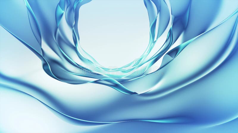Blue Flow Looped Wavy Fluid Background Animation Stock Footage - Video ...