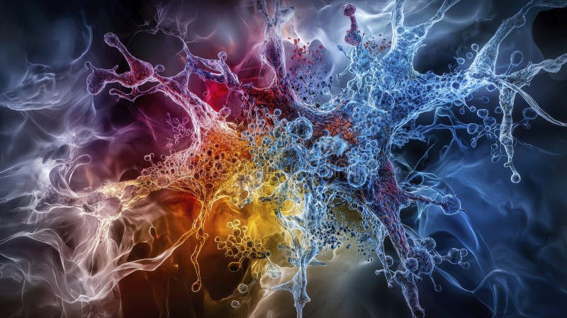 Abstract Representation of Genetic Diversity in Colorful Microbial ...