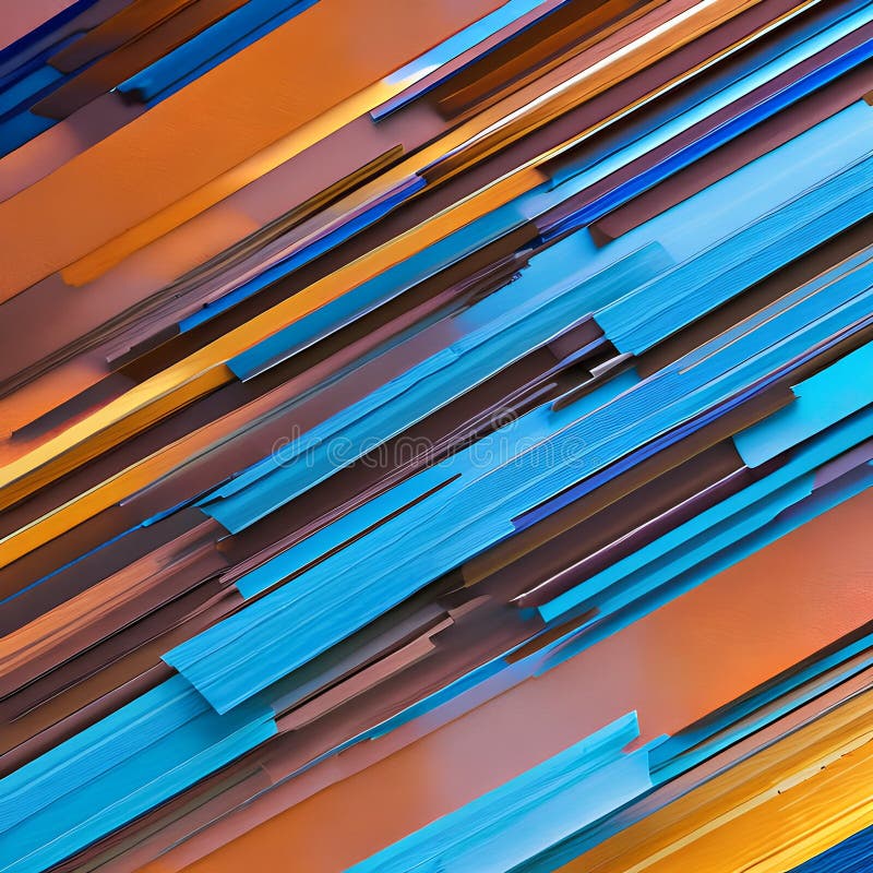 An Abstract Representation of Harmony and Balance, with Interlocking ...