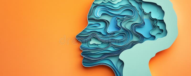 Abstract Representation of Human Brain and Thoughts Using Layered Paper ...